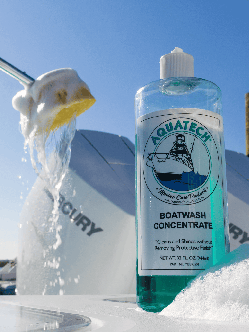 Boat Wash Concentrate | Marine Boat Soap | Wax-Safe | Aquatech ...