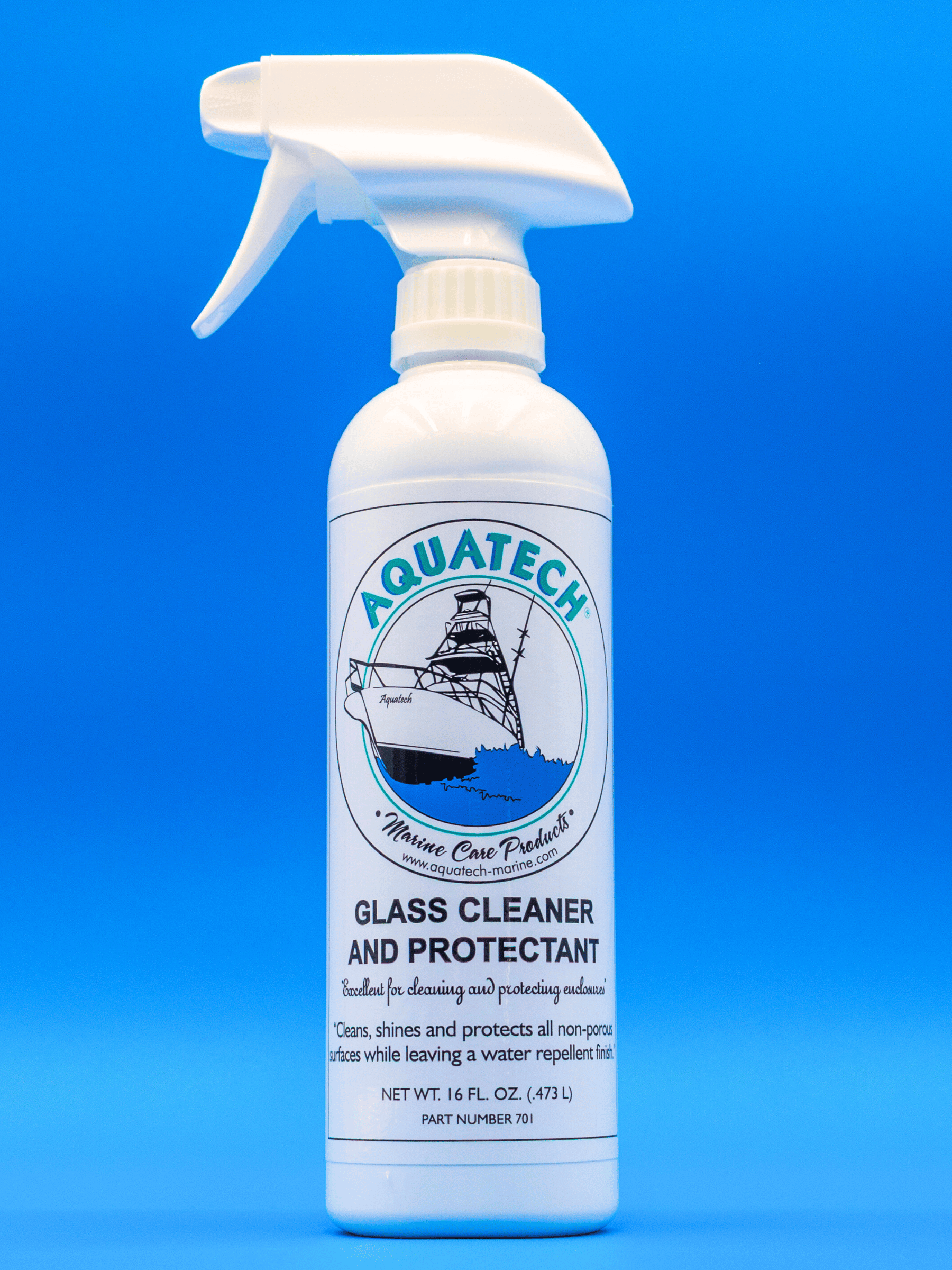 Glass Cleaner & Protectant – Streak-Free Marine Glass Shine – Aquatech ...