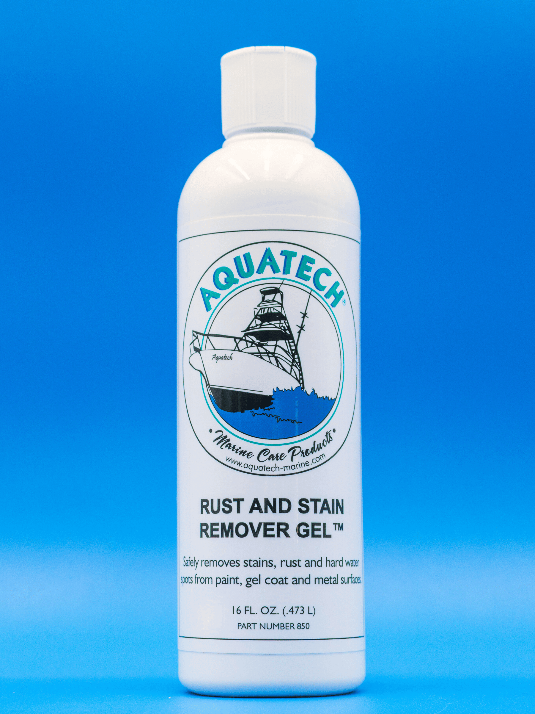 Rust & Stain Remover Gel – Safe, Powerful Marine Cleaner – Aquatech Marine