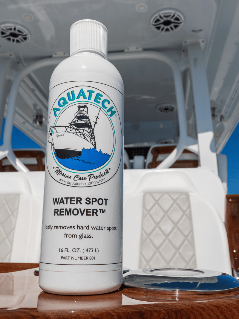 Aquatech Water Spot Remover – Safe Cleaner for Marine Glass – Aquatech ...